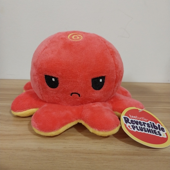 Teeturtle | Toys | Redyellow Reversible Octopus | Poshmark